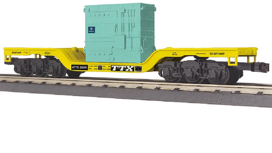 TTX Dep. Center Flat Car w/Transformer Load