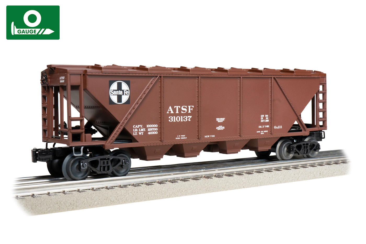 ATSF #31017 QUAD HOPPER