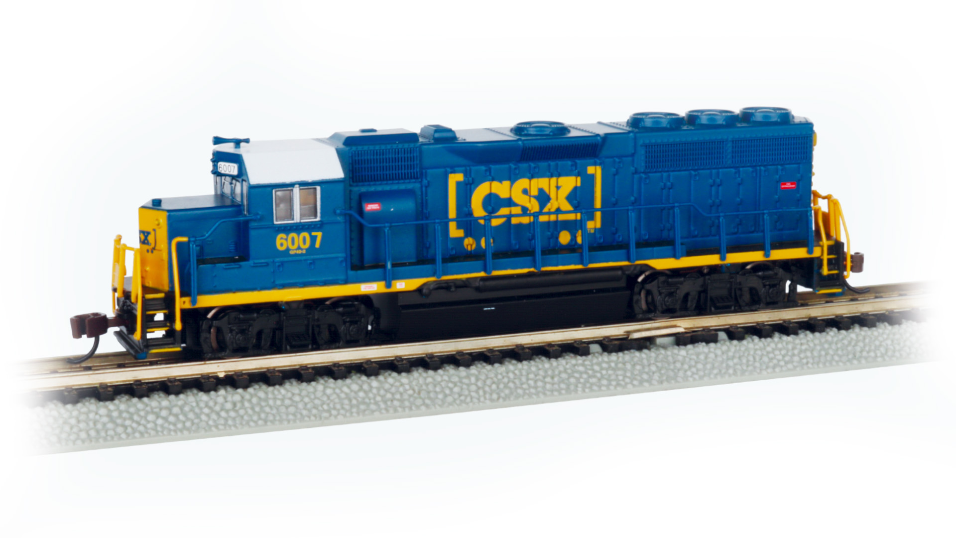 EMD GP40 - CSX® #6007 - DCC ECONAMI™ SOUND VALUE