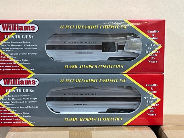 Williams Passenger Cars/Train Sets: Williams 60' combine and diner car ...